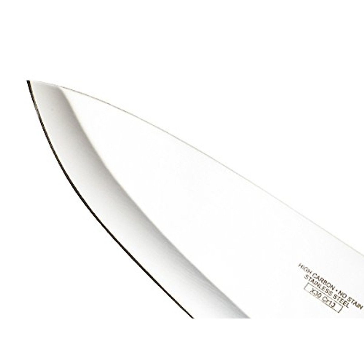 Mercer Culinary M18000 Millennia Black Handle, 8-Inch Wide Hollow Ground, Chef's Knife