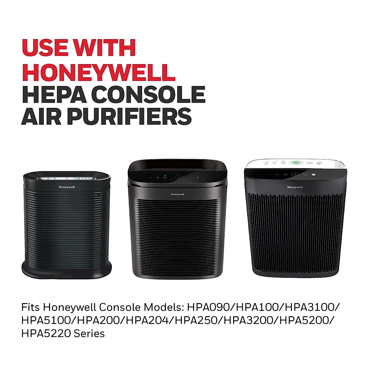 Honeywell HEPA Air Purifier Filter Value Kit – Includes 2 R HEPA Filters and 1 A Pre-Filter Roll with Cutting Template