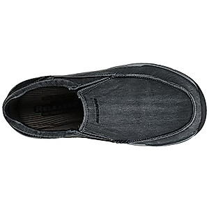 Skechers Men's Expected Avillo Moccasin, Black, 12 Medium US