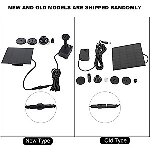 Solar Water Pump Floating Fountain,Solar Fountain Pump,Powered Water Floating Sprinkler,3 Nozzlesfor Bird Bath, Fish Tank, Pond or Garden Decoration, Solar Water Pump Floating Fountain,Solar Foun