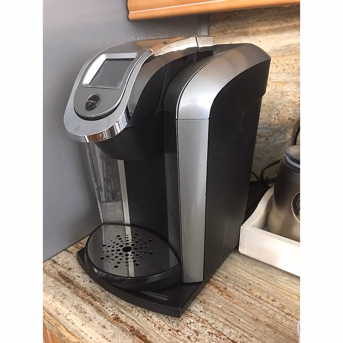 Kitchen Caddy Sliding Coffee Maker Tray 12", Flyisland Premium Under Cabinet Appliance Coffee Maker Toaster Countertop Storage Moving Slider with Smooth Rolling Wheels (ABS, 8.5"W x 12"D)