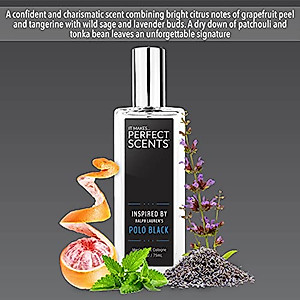 Perfect Scents Fragrances | Inspired by Ralph Lauren's Polo Black | Men’s Eau De Toilette | Vegan, Paraben Free, Phthalate Free | Never Tested on Animals | 2.5 Fluid Ounces