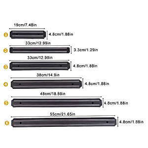 1PC Magnetic Knife Holder for Wall,Knife Magnetic Strip Magnetic Knife Holder for Refrigerator,Kitchen Knife Magnetic Strip with Extra Strong Magnet for Knives Tools,Kitchen Organizers Accessories