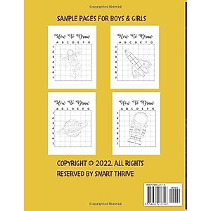 How To Draw Books For Kids 8-12 Space: Learn To Draw Planets, Rockets, Astronauts, Spaceship, Galaxy, Alien, Stars & Outer Space