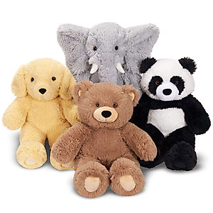 Vermont Teddy Bear Stuffed Puppy - Oh So Soft Puppy Dog Stuffed Animal, Brown, 18 inch