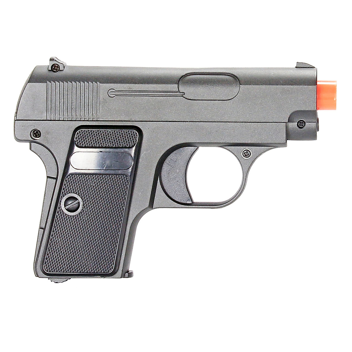 BBTac G1 Airsoft Spring Pistol Full Metal Slide and Body Ultra Subcompact 6" Pocket Pistol 215 FPS Spring Airsoft Gun by BBTac®