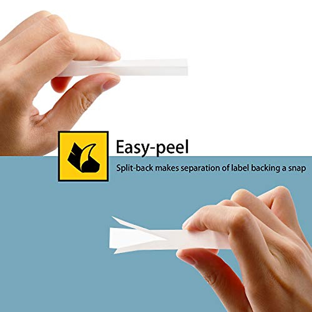 USUPERINK 50PK Compatible for Brother P-Touch Label Maker Tape TZe-233 TZ-233 TZe233 TZ233 Blue on White 12mm 1/2 inch 0.47'' x 26.2ft Laminated TZe TZ Label Tape for PT-1600 1700 1750 1800