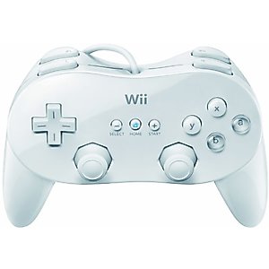 Wii Classic Controller Pro - White