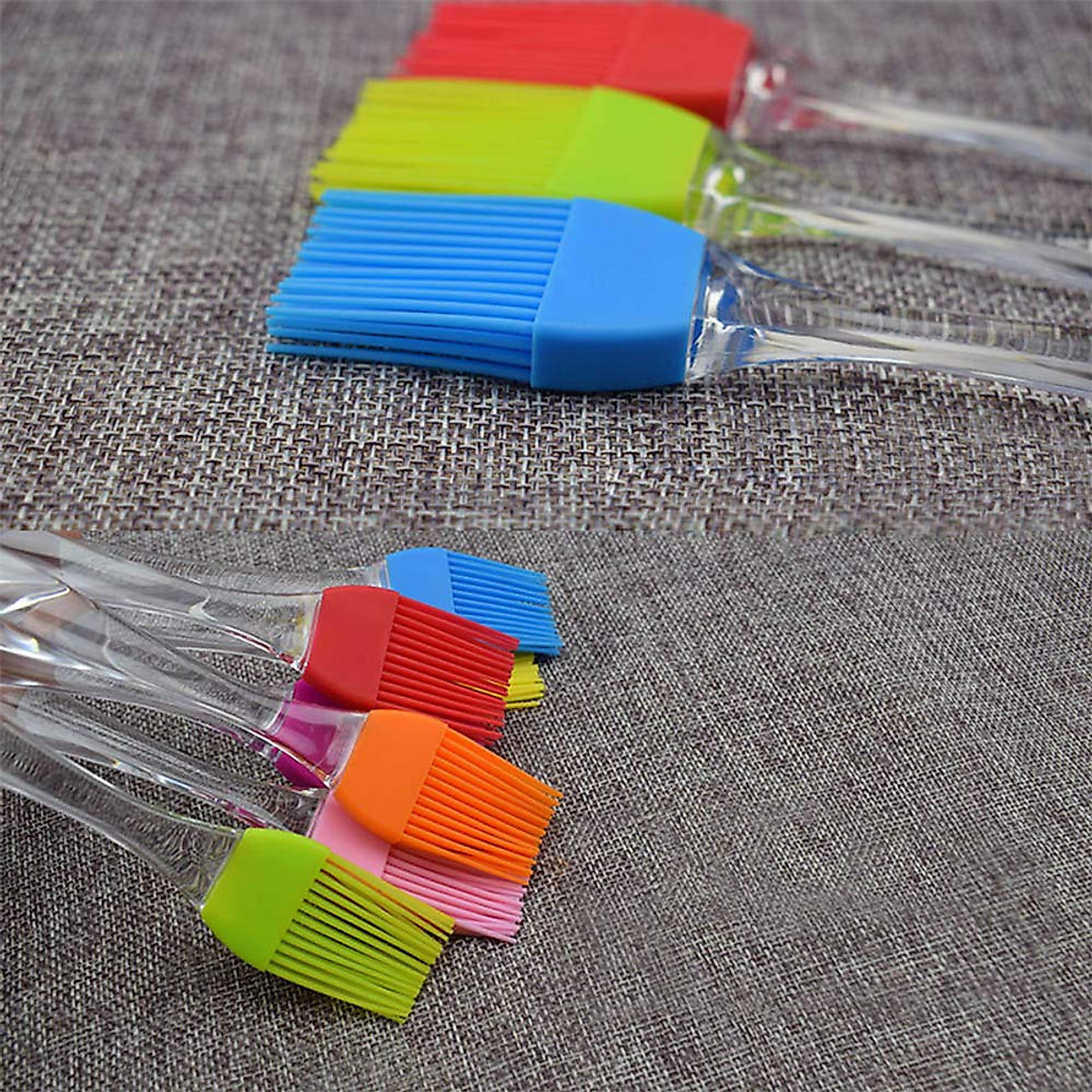 IEasⓄn Home Kitchen,Bread Basting Brush BBQ Baking DIY Kitchen Cooking Tools IE-NN17 (Yellow)