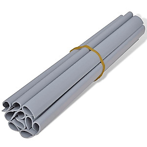 Garden Privacy Screen,Garden Fence Border,Portable Fence,Privacy Fence,Fencing for Yard,Private Fence,Garden Fence for Dogs,for Patio,Backyard,Outdoor Pool,Porch,PVC 229.7'x0.6' Light Gray