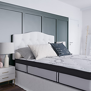 EMMA + OLIVER Astor 12 Inch CertiPUR-US Certified Hybrid Pocket Spring Mattress, Queen Mattress in a Box