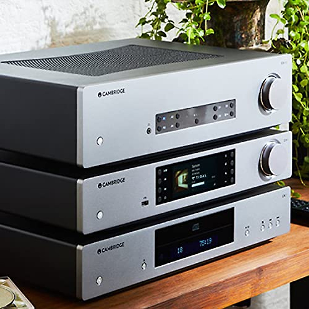 Cambridge Audio CXC CD Transport Player for Home, No Radio (Lunar Grey)