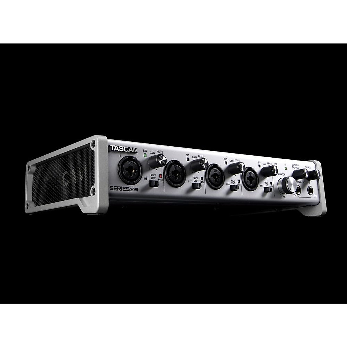 Tascam SERIES 208i 20 IN/8 OUT USB Audio Interface with MIDI, DAW Recording Software for Songwriting, Podcasting, Recording