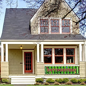 Football Birthday Party Decorations Birthday Sports Themed Backdrop Banner Supplies Super Football Game Fan Supplies Game Sports Fan Birthday Party Supplies Boy Favors (70.8 x 15.7 Inch)