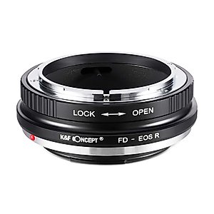 K&F Concept Lens Mount Adapter for Canon FD FL Lens to Canon EOS R Camera Body