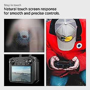 Spigen Tempered Glass Screen Protector [Glas.tR Slim] designed for DJI RC Pro/DJI Smart Controller - 2 Pack