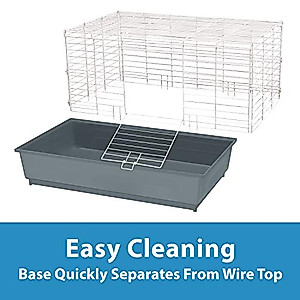 Kaytee My First Home Starter Kit Habitat for Pet Rabbits or Multiple Guinea Pigs