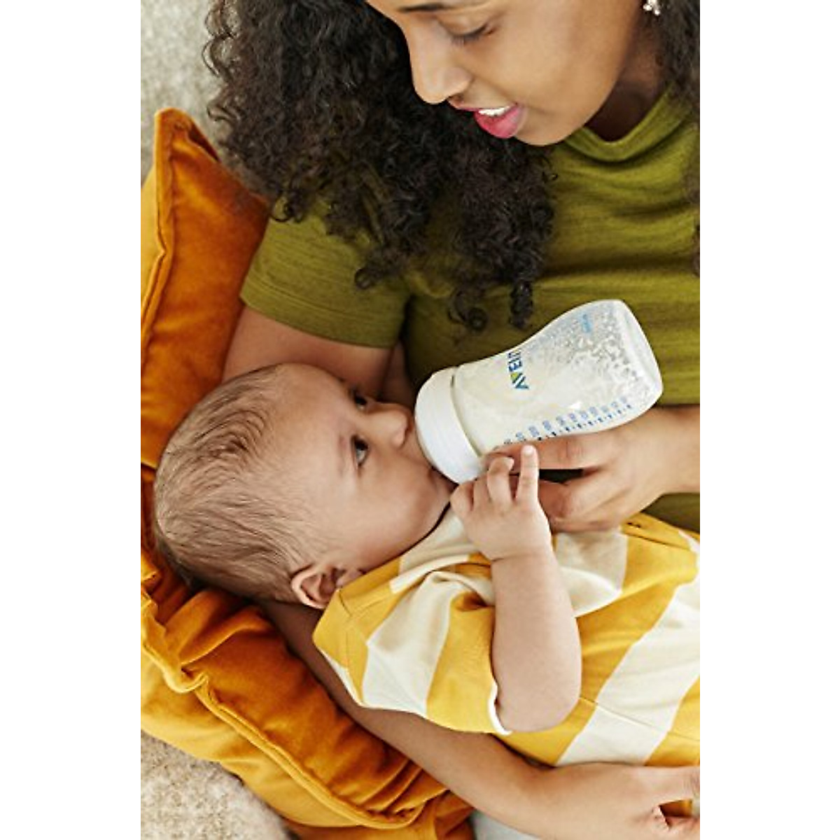 Philips Avent Natural Baby Bottle, Clear, 9oz, 5pk, SCF013/57