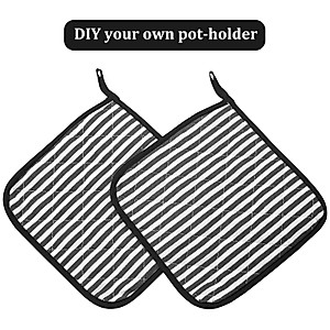 Jetec 1/2 Inch Double Fold Bias Tape Bias Binding Tape Wide Fold Cotton Tape for Sewing Seaming Hemming Piping Quilting Projects (Black,10 Yards)