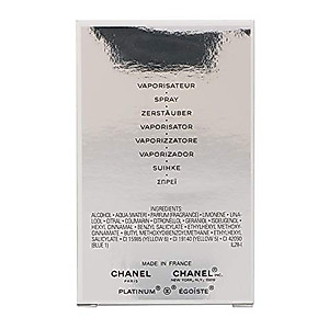 Egoiste Platinum by Chanel for Men, Eau De Toilette Spray, 1.7 Ounce