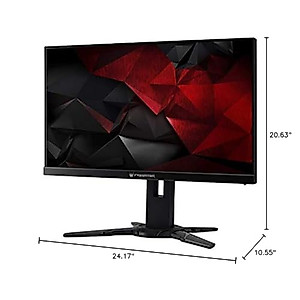 acer 2019 Predator XB272 Bmiprz 27" FHD (1920x1080) NVIDIA G-SYNC TN Gaming Monitor| 240Hz Refresh Rate| 1ms Response Time| 1,000:1 Contrast Ratio| 400 cd/m² Brightness| HDMI Port
