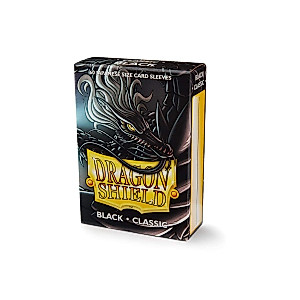 2 Packs Dragon Shield Classic Mini Japanese Black 60 ct Card Sleeves Value Bundle! …