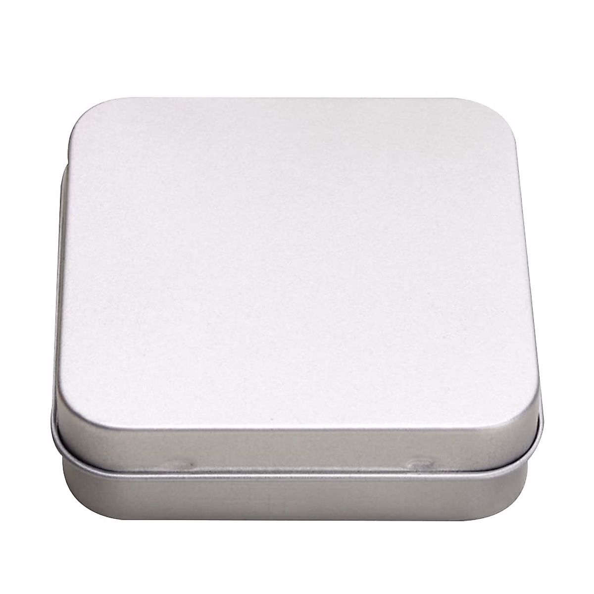 BEIDUOYANG Cute Tiny Storage Cases Sealed Design Metal Tin Practical Box Containers For Jewelry Candy Headrope Condom Sundries Metal Tin With Lids For Home Dorm, Black