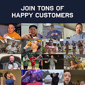 The Krak'in 2.0 (3-Pack) - Innovative Shotgun Tool with Built-in Funnel - Great for Tailgate, Golf Course, Beach, Grad, Bachelorette Party, College House Party, Spring Break, Snowboarding, etc.