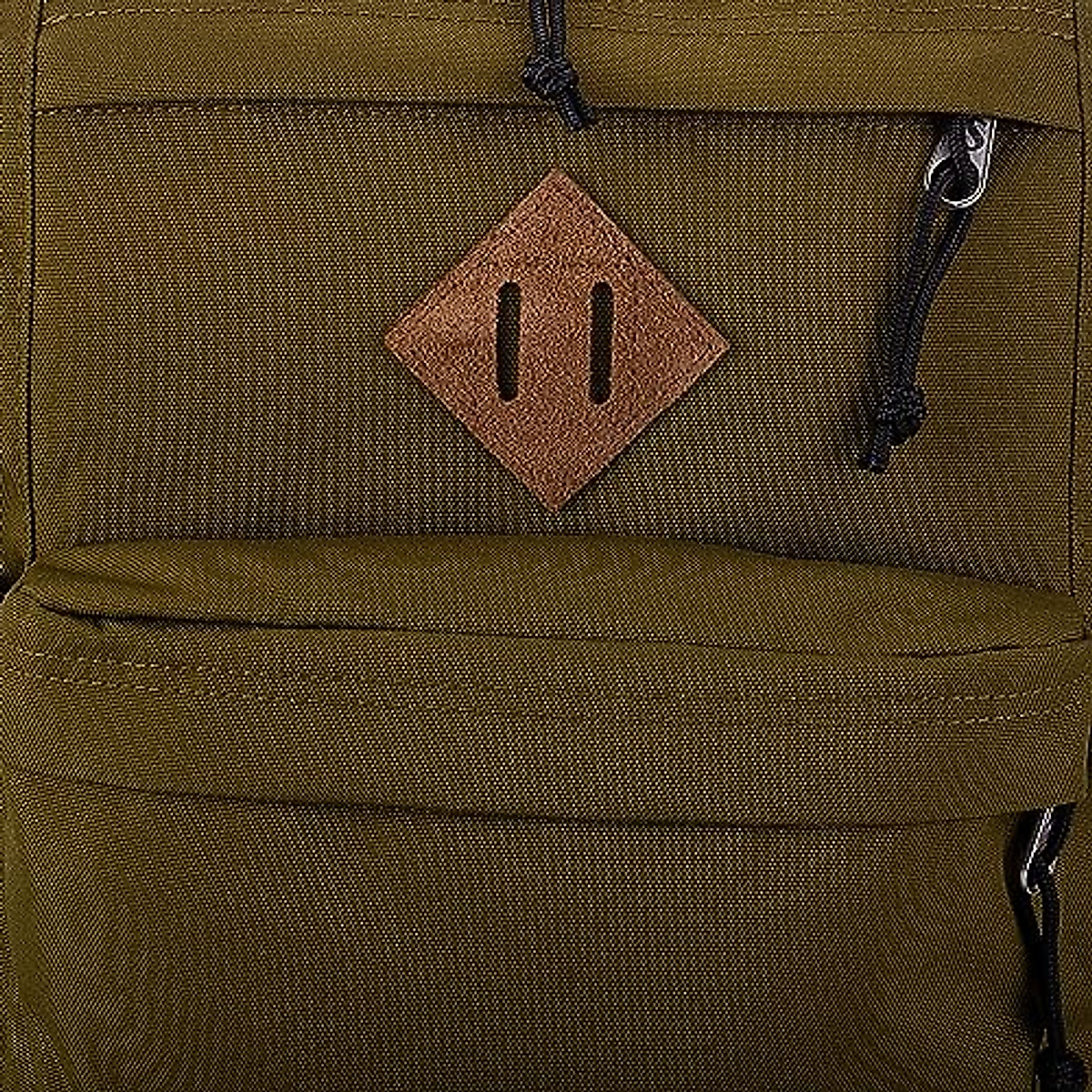 JanSport Main Campus Backpack - Travel, or Work Bookbag w 15-Inch Laptop Sleeve and Dual Water Bottle Pockets, Army Green