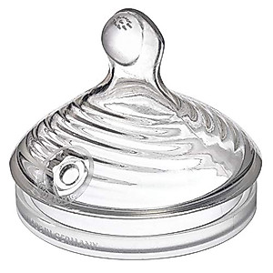 NUK Simply Natural Glass Baby Bottles and Pacifier Newborn Gift Set, 11 Piece Set