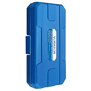 VORXEON 10 Pcs Triple Square Spline Bit Socket Set M4 - M18, S2 Alloy Steel and CR-V XZN Sockets with Storage Case, 1/4” 3/8” 1/2” Drive