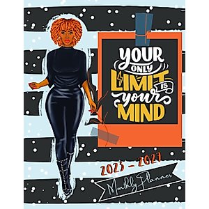 The Black Girl 2023-2027 Five Years Monthly Planner: Inspirational Black Girl Planner for Amazing Black Women from January 2023 to December 2027- With Federal Holidays and inspirational Quotes ..