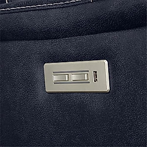 Steve Silver Co Ocean Blue Leatherette Console Loveseat with Power Headrest, Footrest, Hidden Storage, and USB Port Love Seats, 74 x 41 x 41