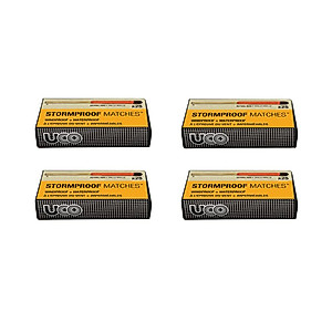 UCO Stormproof, Waterproof & Windproof Match 4-Pack