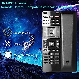 New XRT122 Remote Control for VIZIO Smart TV D40-D1 D40U-D1 D55U-D1 D58U-D3 D60-D3 D65U-D2 E32-C1 E32H-C1 E40-C2 E40X-C2 E43-C2 E48-C2 E50-C1 D40F-E1 E55-C1 E65-C3 E65X-C2 E70-C3