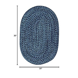 Colonial Mills Flibustier Bright - Blue 20"x30"