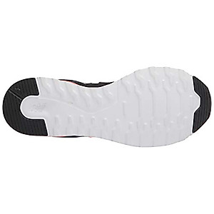 New Balance Women's 311 V2 Sneaker, Black/Paradise Pink, 7.5