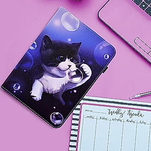 Compatible with/Replacement for Tablet PC Samsung Galaxy Tab A8 10.5 inch 2021 SM-X200/X205/X207 PU Leather Flip Cover Stand Wallet Case XXSJD2 (3)