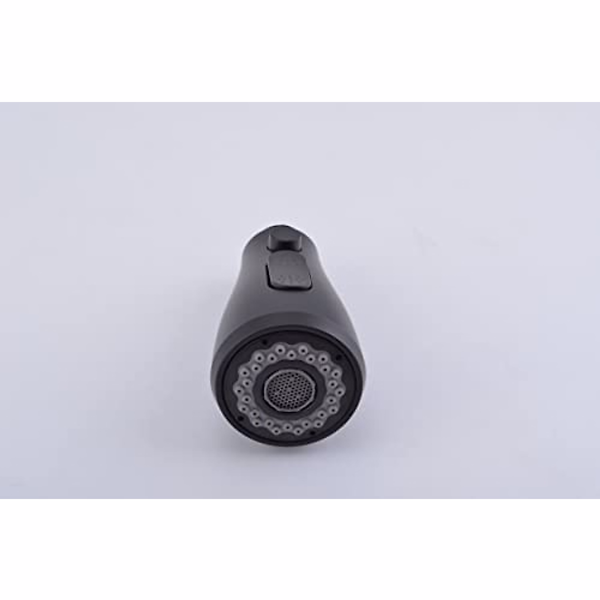 Klabb HB-3 Kitchen Faucet Sprayer Head Replacement - Pull Down Faucet Spray Head, Pull Out Faucet Sprayer Nozzle, 3 Function Kitchen Tap Spray Spout Part, Only For G1/2 Connector, Matte Black