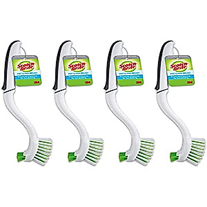 Scotch-Brite Pot Pan & Dish Brush, Scrub Brushes for Cleaning Kitchen and Washing Dishes, 1 Count