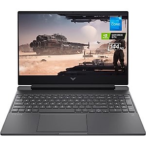 HP Newest Victus 15.6" FHD 144 Hz Gaming Laptop, Intel Core i5-12450H Processor, NVIDIA GeForce GTX 1650, 32GB RAM, 1TB SSD, HDMI, SD Card Reader, Backlit Keyboard, WiFi 6, Win11, TGC Accessories