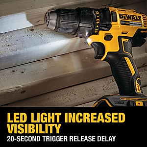 DEWALT 20V MAX Cordless Drill Driver, 1/2 Inch, 2 Speed, XR 2.0 Ah Battery and Charger Included (DCD777D1)