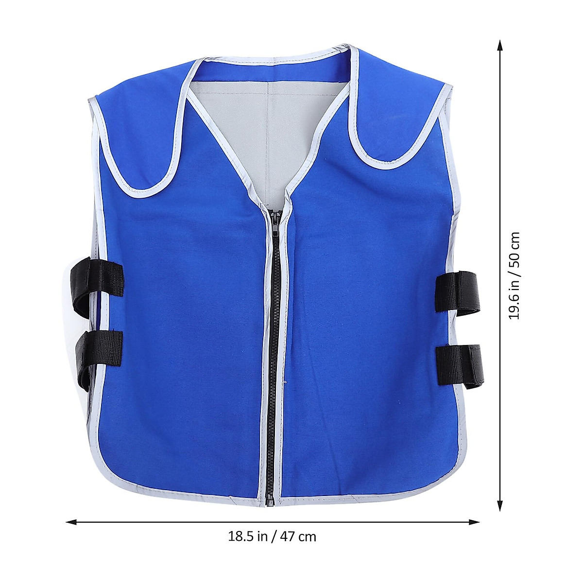 FAVOMOTO Practical Cooling Vest - for Summer Activities like Fishing, Cycling, Running, Cooking, Gardening, and Motorcycling - Includes 20 Ice Packs for Men, Women, and Teens
