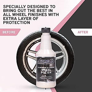 Show Car Products Aluminum & Chrome Wheel Polish - 16 oz