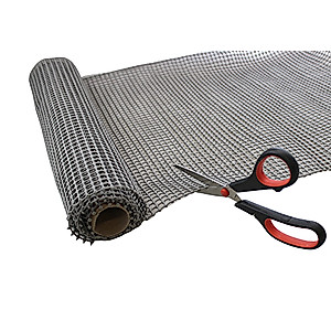 2 Pack Multi Purpose Anti-Slip Shelf and Draw Liner Mat Non Skid 18" x 47" - Trim to Fit - Ideal as a Tool Box Liner Home Office RV (Gray)