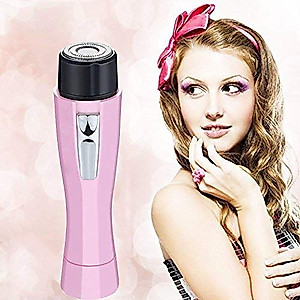 Angel Kiss Painless Facial Hair Remover for Women (Pink)