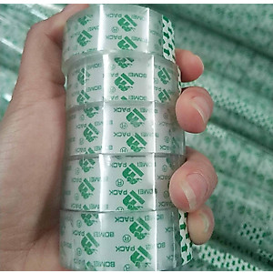 BOMEI PACK 48 Rolls Crystal Clear Transparent Tape, Stationery Tape Refills Rolls for Dispenser, 3/4 in x 1000 in,1 inch Core, Gift Wrapping Tape for Office, School and Home