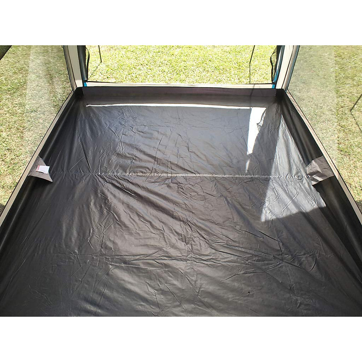 Hasika Screen Camping Tent with Floor 4 Season 8x8ft Large Mesh Room Shelter Canopy for Outdoors Gazebo Outside Poles Excluded