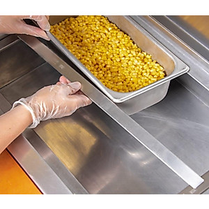 Soro Essential- Set of 2 Stainless Steel 20.5” Steam Table Hotel Pan Adapter Bar- Adapter for Restaurant Anti Jam Steam Pans Food Pan for Commercial Kitchen Supplies and Buffets