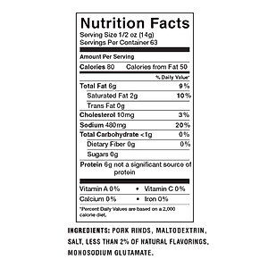 Lowrey's Bacon Curls Microwave Pork Rinds (Chicharrones), Original, 1.75 Ounce (Pack of 18)